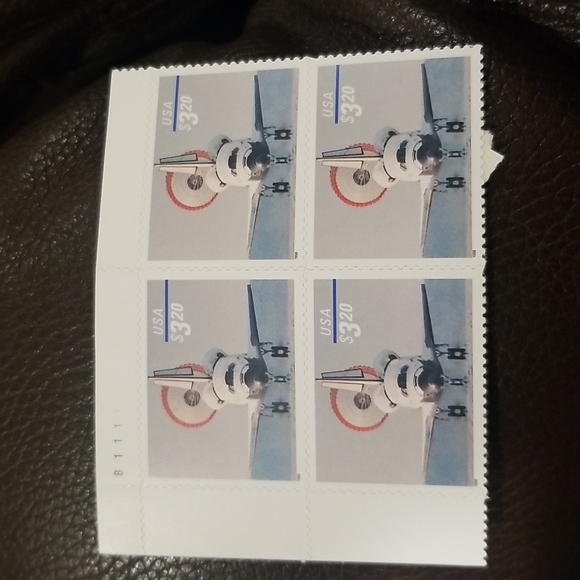 Office | Space Shuttle Landing Postage Stamps | Poshmark
